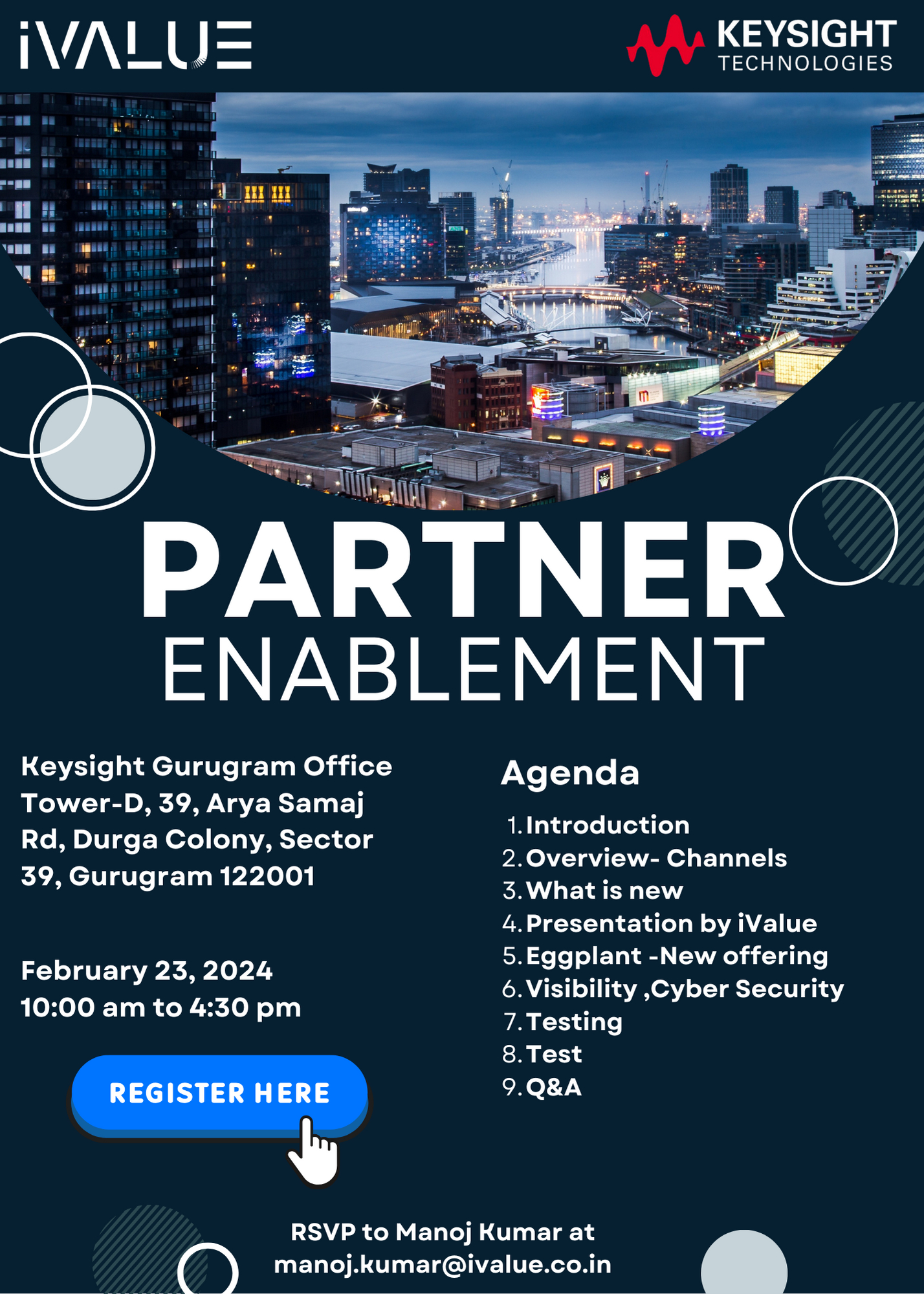 Keysight Partner Enablement Session - Gurugram - iValue India Keysight Partner Enablement Session - Gurugram - iValue India