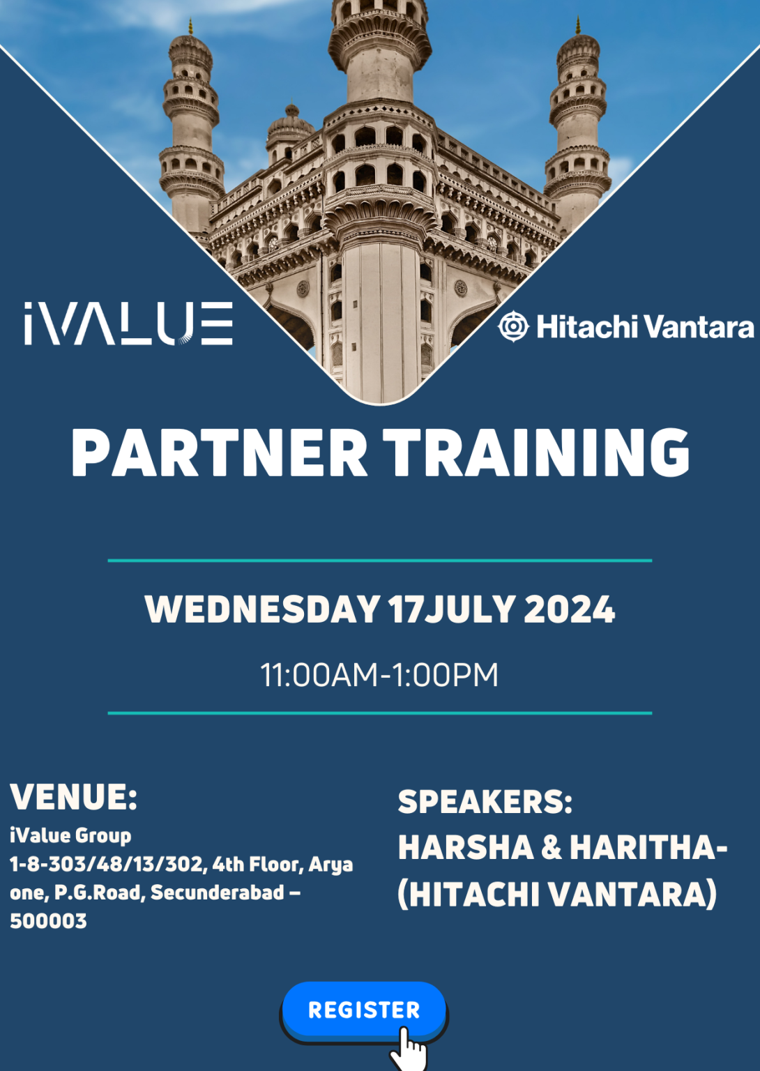 Hitachi Partner Training - Hyderabad - iValue India