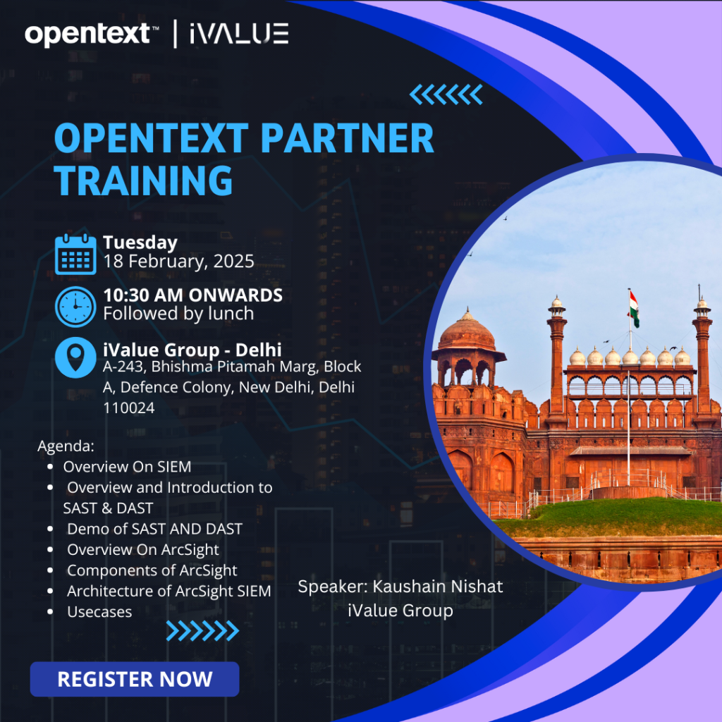 Opentext Partner Training Delhi - iValue India