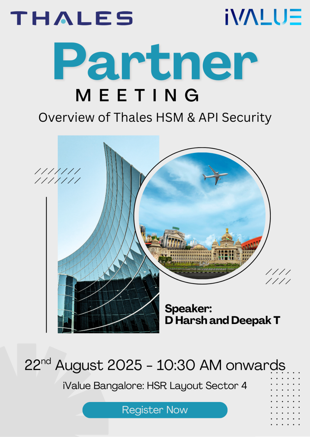 Thales Partner Training - Bangalore - iValue India