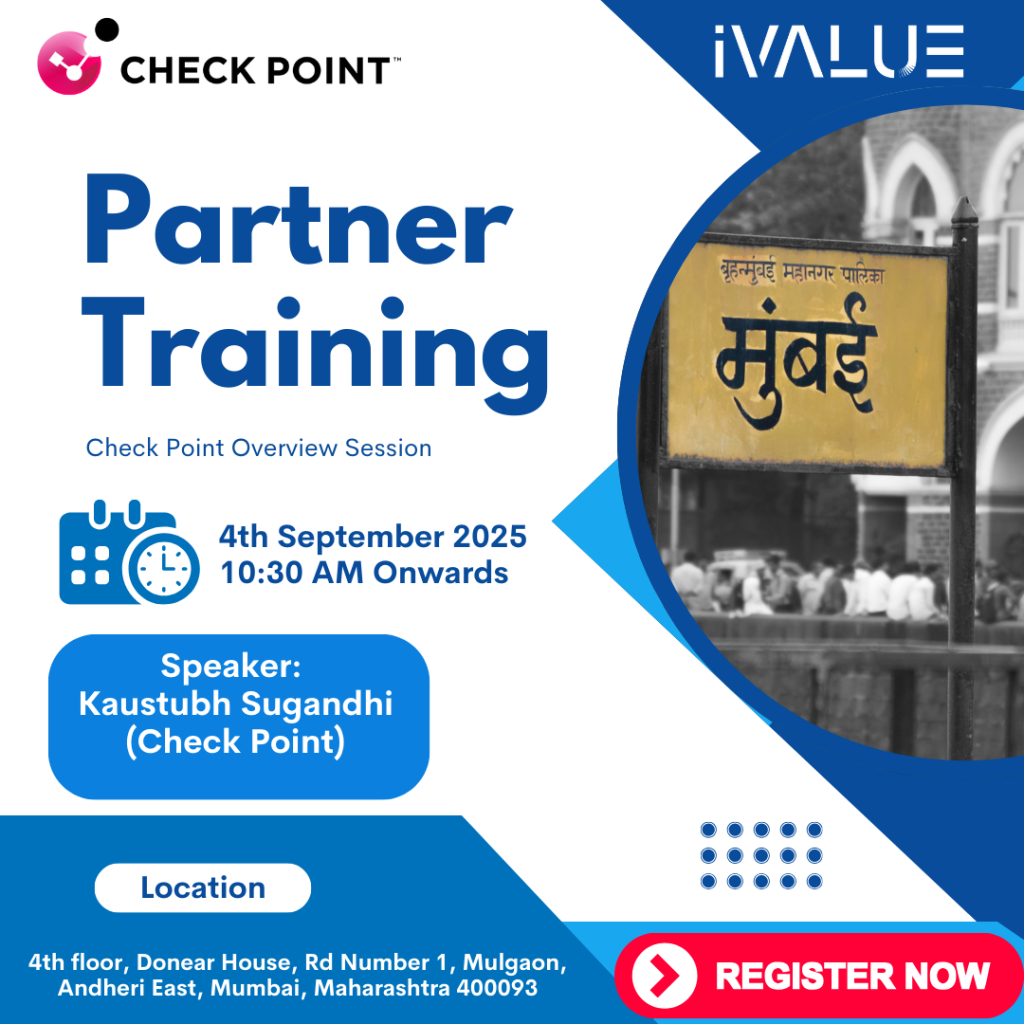 Check Point Partner Training - Mumbai - iValue India